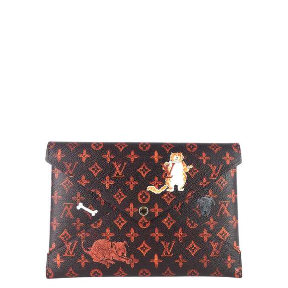 Louis Vuitton | Bags | Louis Vuitton Catogram Kirigami Gm Pochette Bag ...